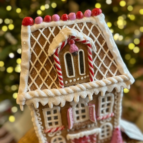 Holiday | Gingerbread House Glitter Glam Village Christmas Holiday ...
